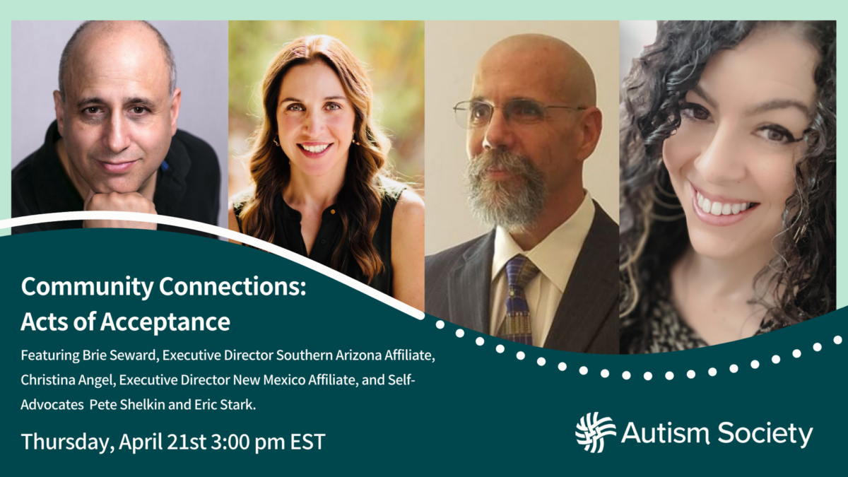 Register for Community Connections: Acts of Acceptance | Autism Society