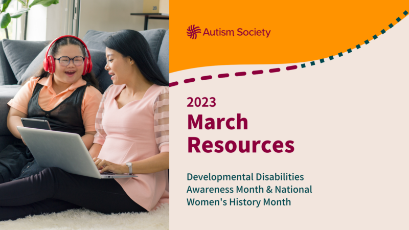 March Resources: Developmental Disabilities Awareness Month & National ...