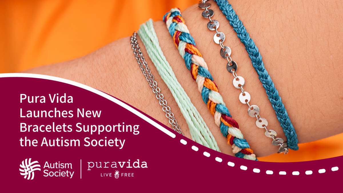 Pura Vida Launches New Bracelets Supporting the Autism Society | Autism ...