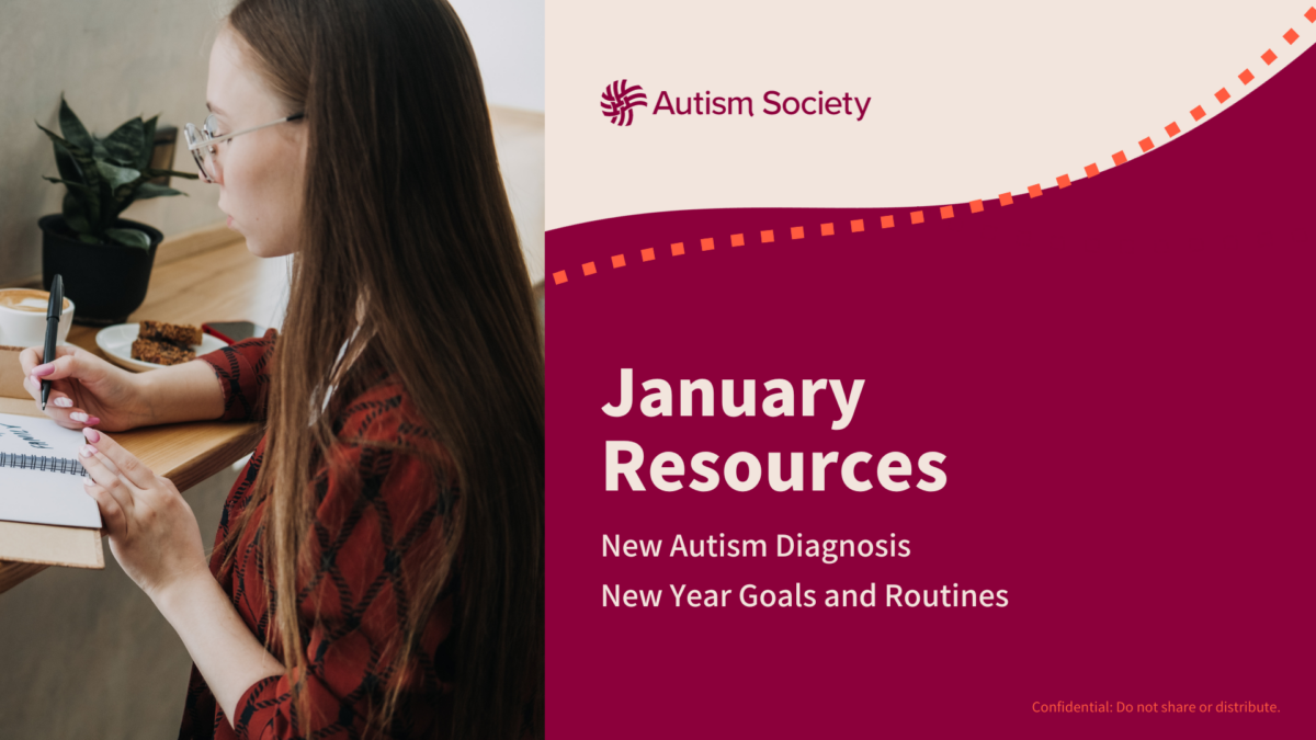 January Resources: New Autism Diagnosis and New Year Goal Setting ...